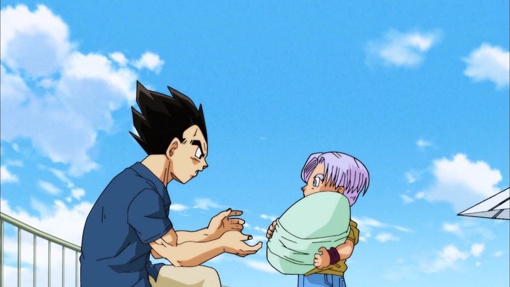 Vegeta loves his family - #180079480 added by sherlockbatman at Goku