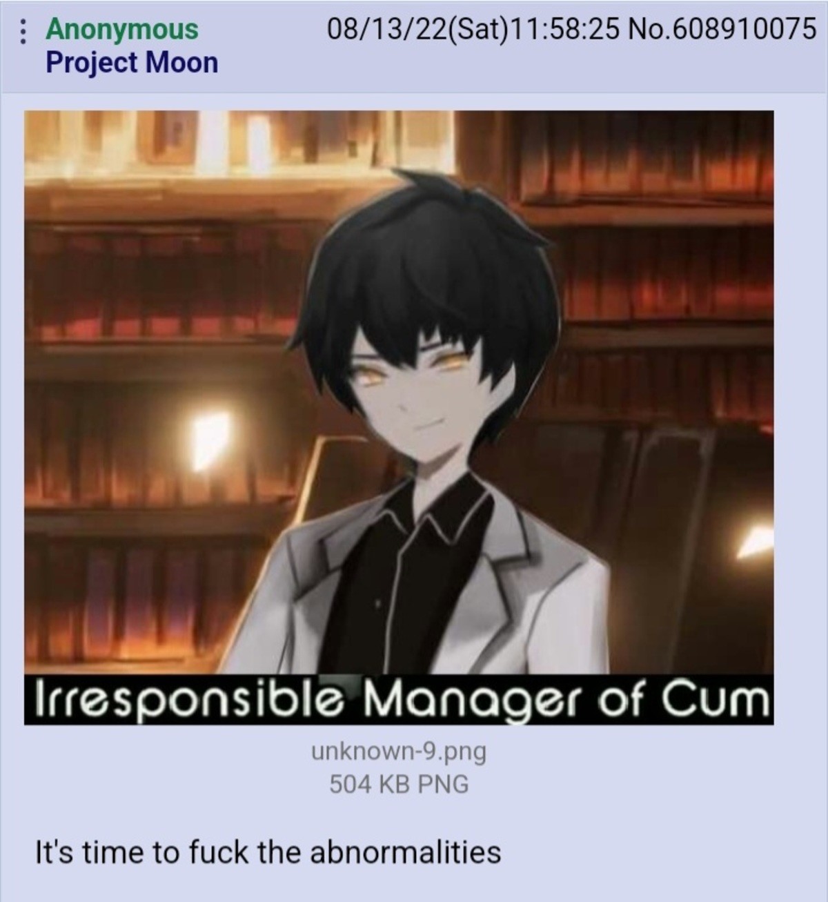 LobotomyRunia: LobotomyRunia: Lobotomy Corporation / Library of Ruina