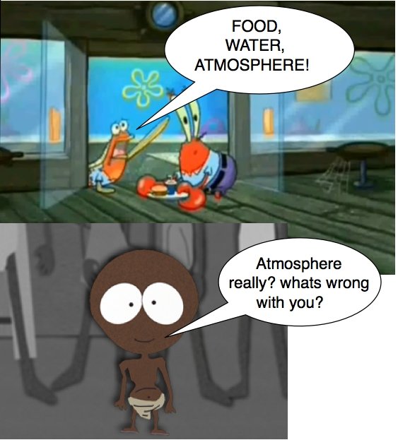 atmosphere, what a joke