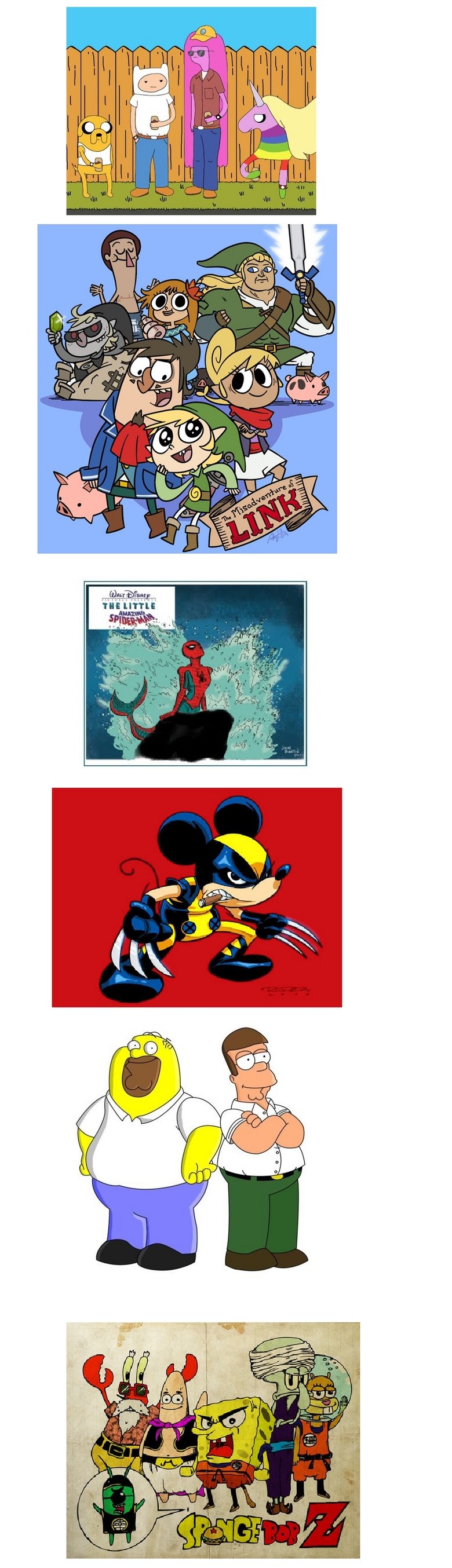 Cartoon Crossovers