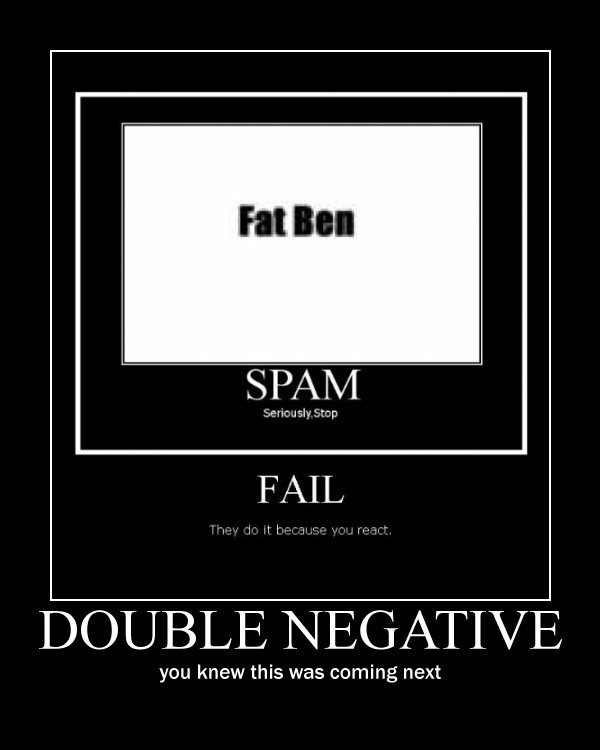 double negative