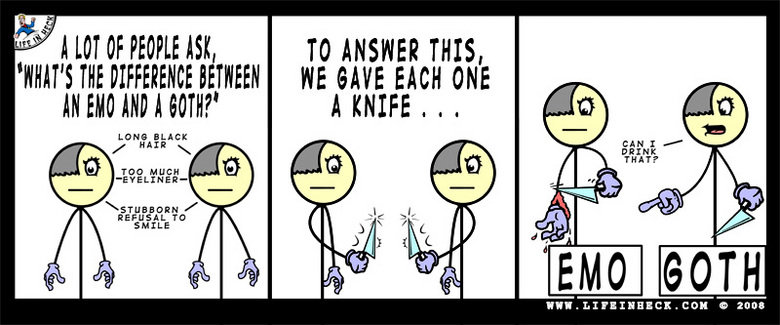 Emo vs. Goth