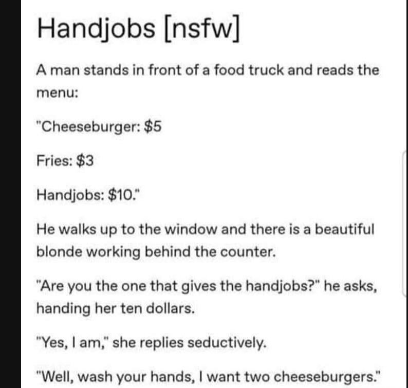 Handjobs