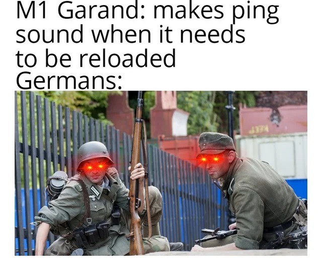 The M1 garand ping is a dinner bell! : r/HellLetLoose