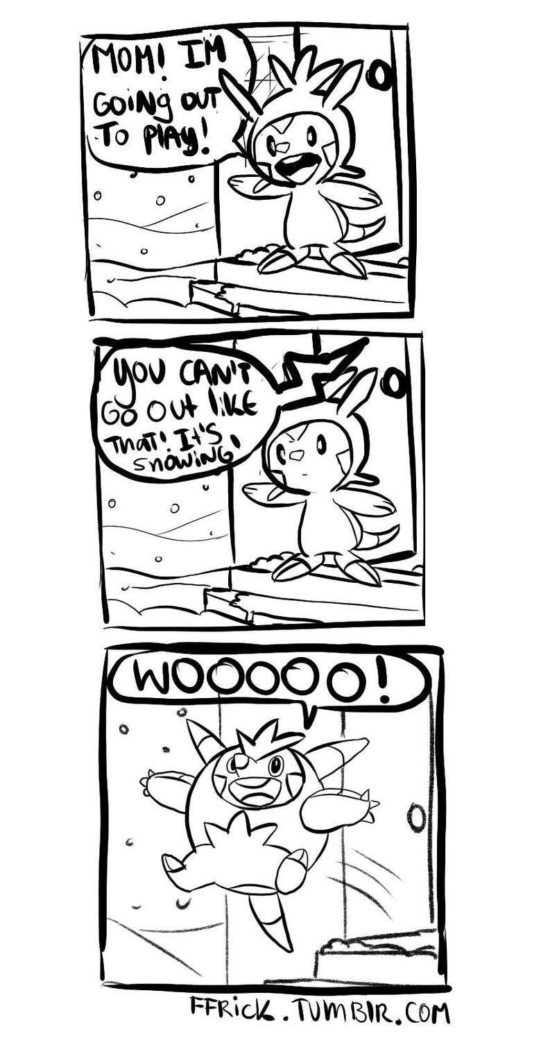 Snowing snowing